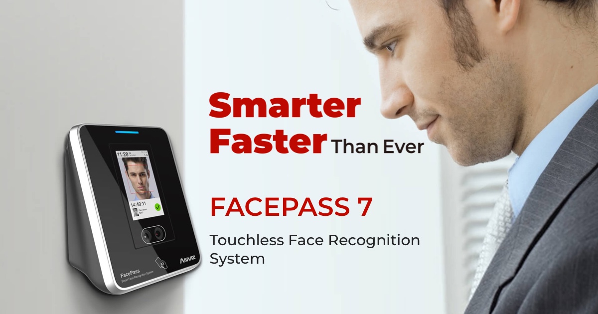 Smart Face Recognition Access Control FacePass7 | Anviz Global
