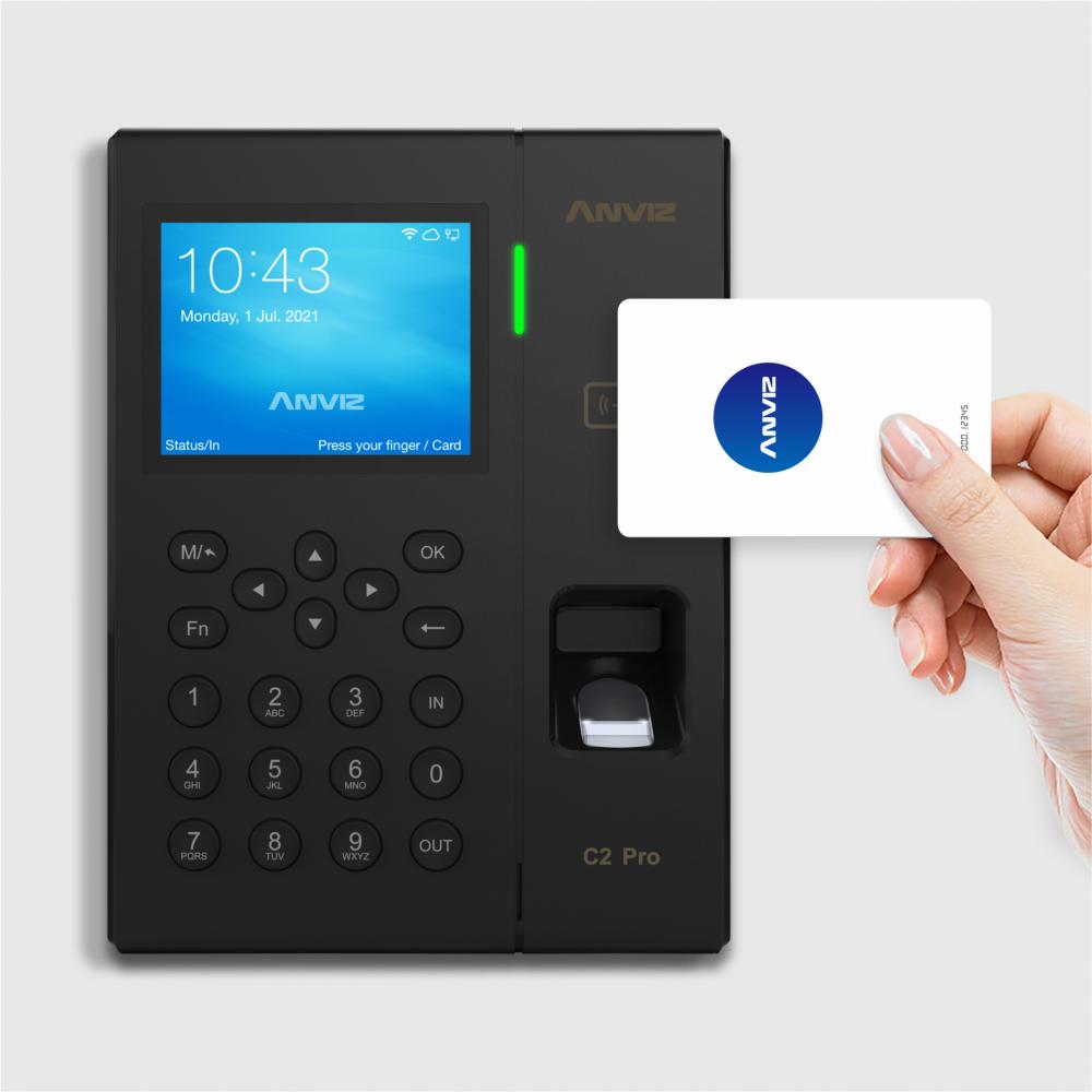 C2 Pro Fingerprint & Card Access Control and Time Attendance Terminal ...